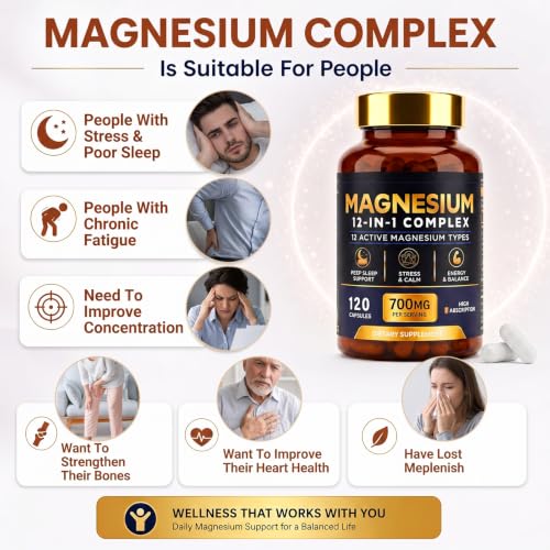 Magnesium complex for better sleep