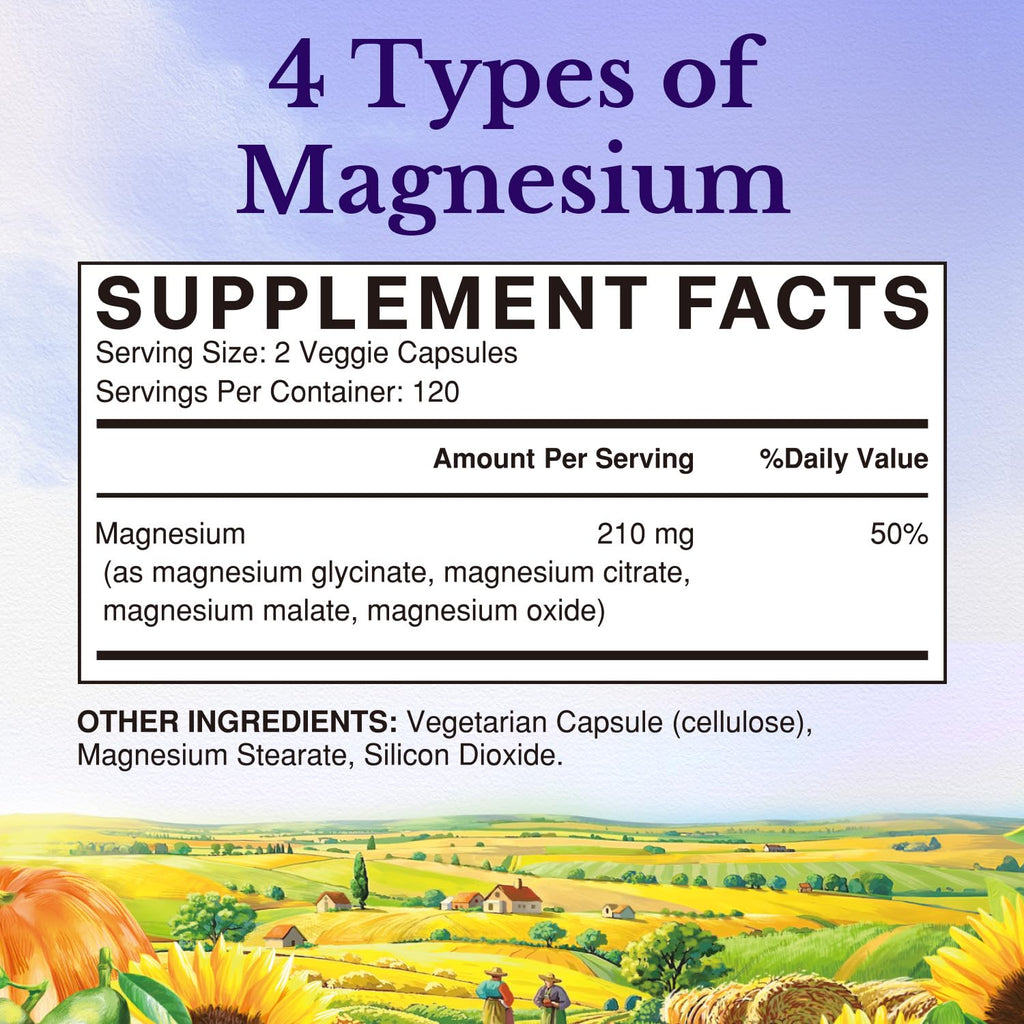 Magnesium complex for better sleep