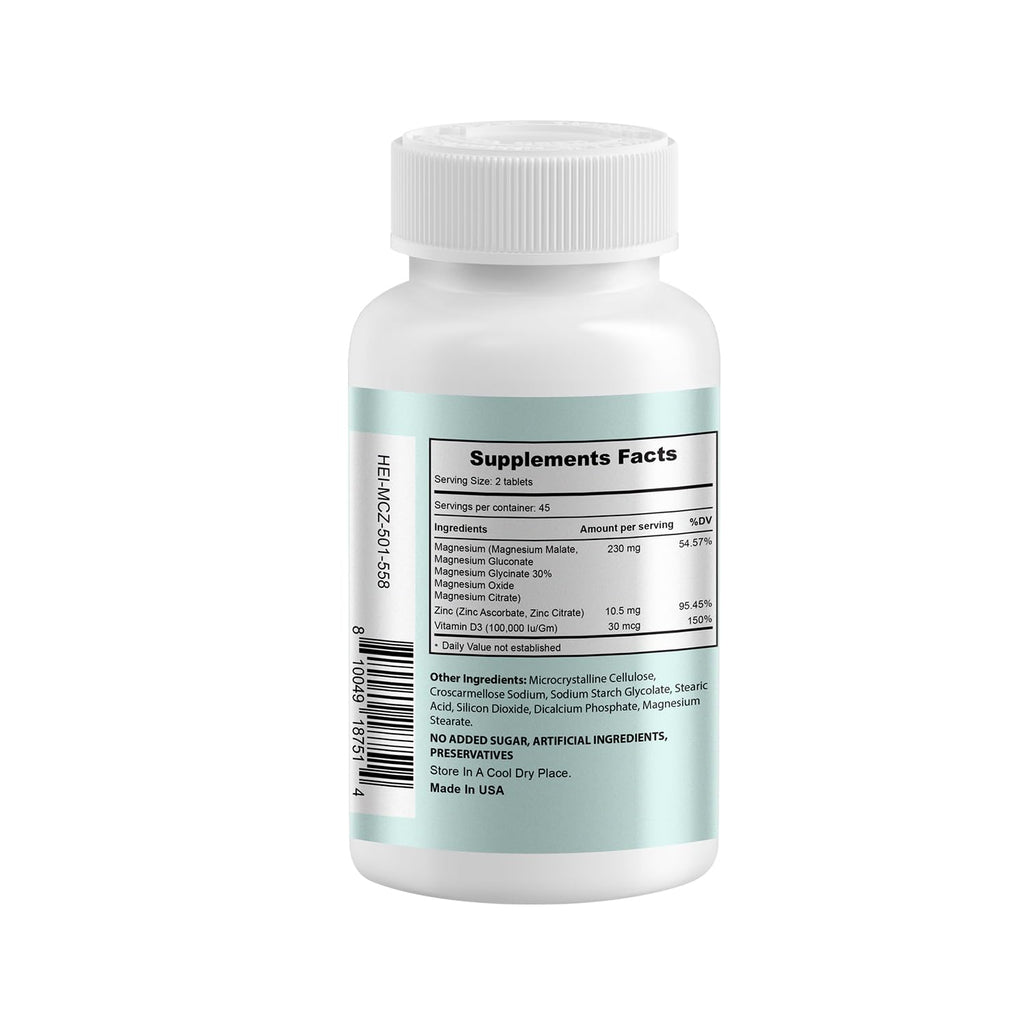 Magnesium complex for better sleep