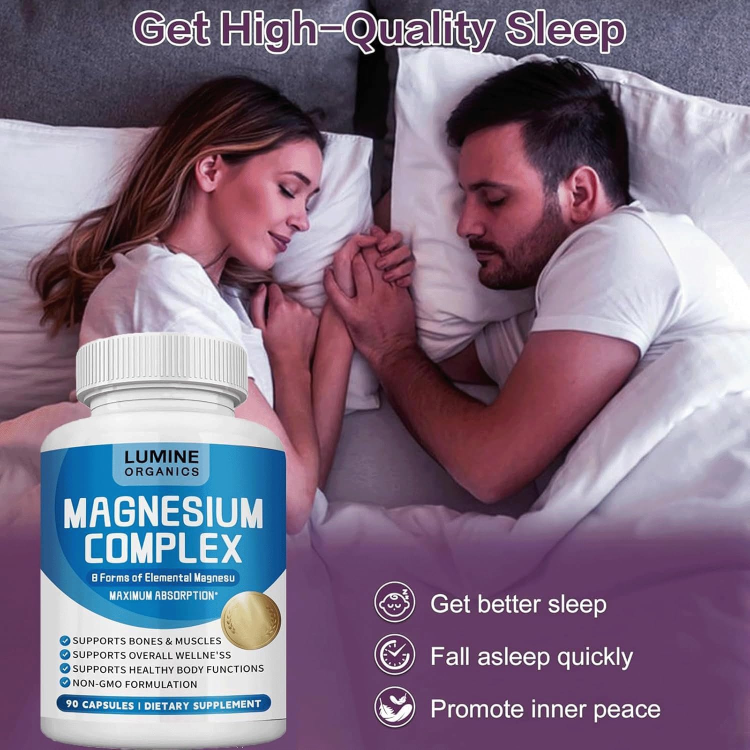 Magnesium complex for better sleep