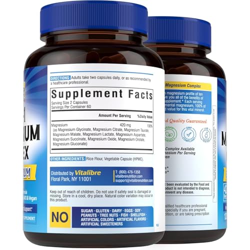 Magnesium complex for enhanced relaxation