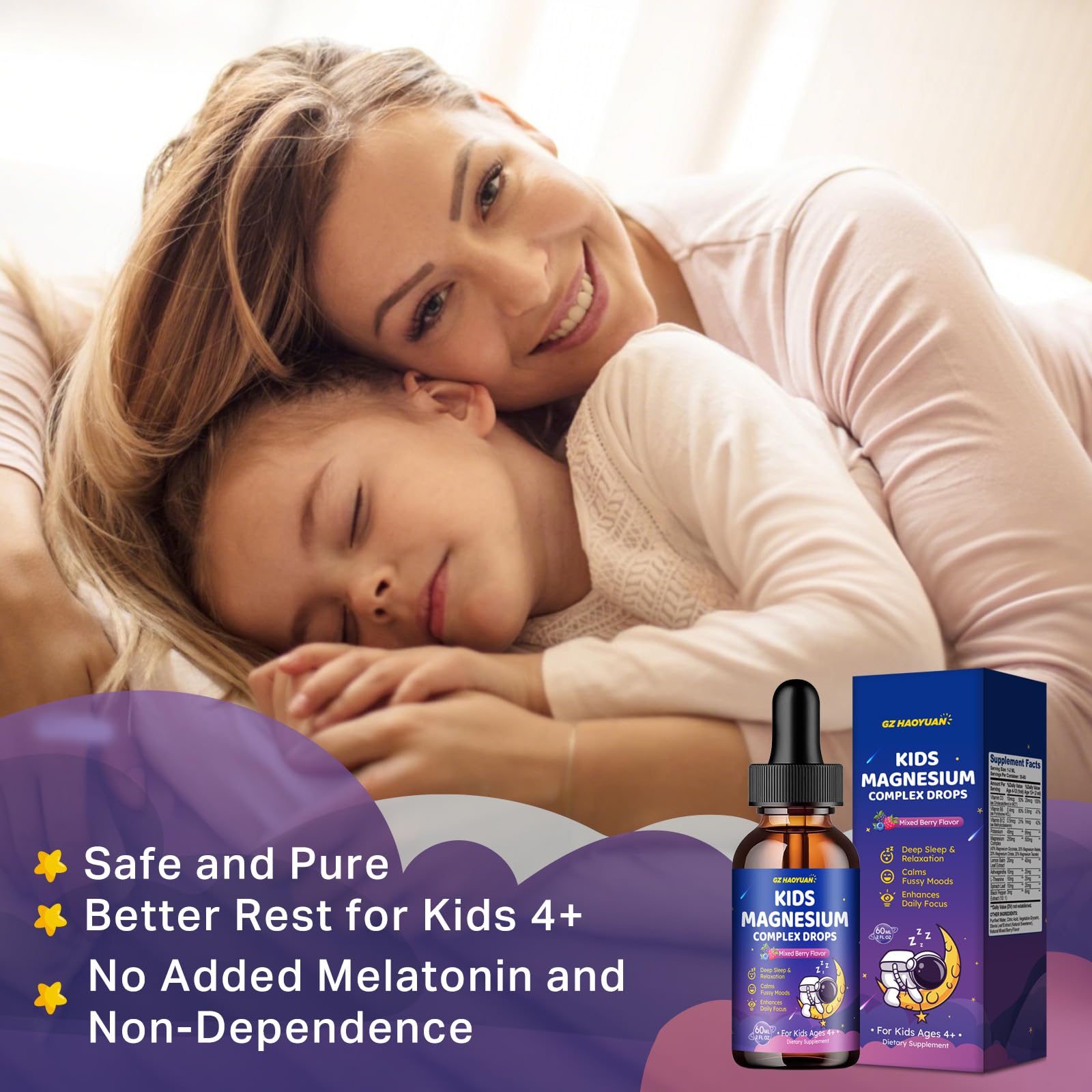 magnesium complex for growing children