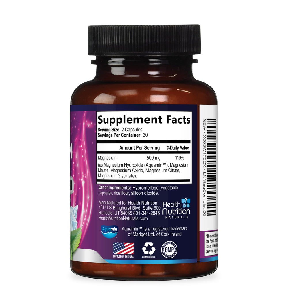 magnesium complex for healthy living