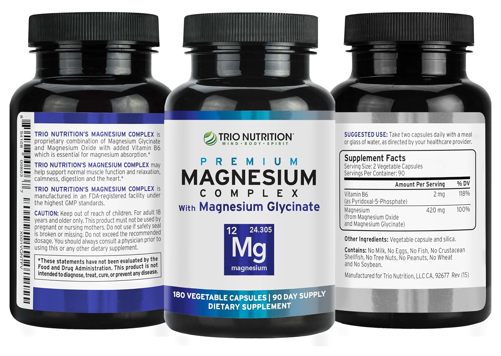 magnesium complex for muscle health