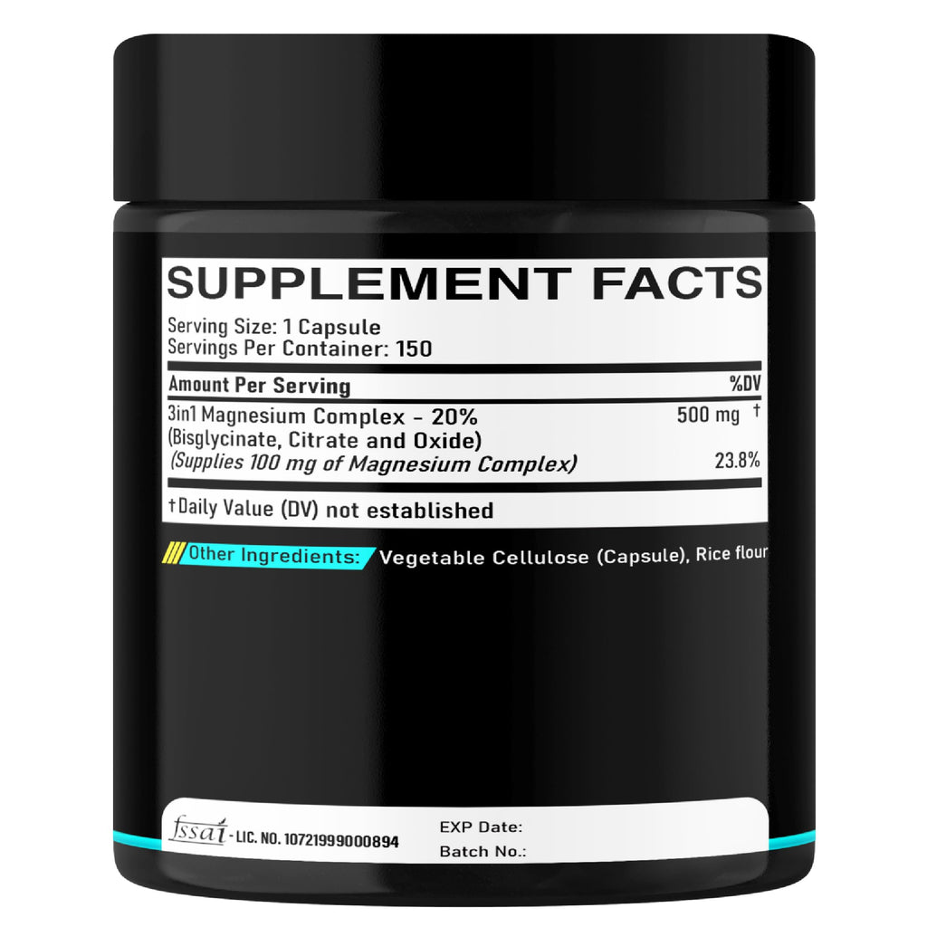 magnesium complex for muscle recovery