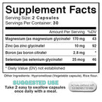 Magnesium complex for muscle support