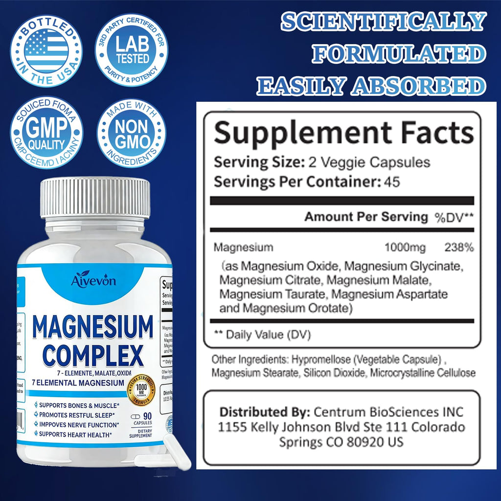 Magnesium complex for overall health