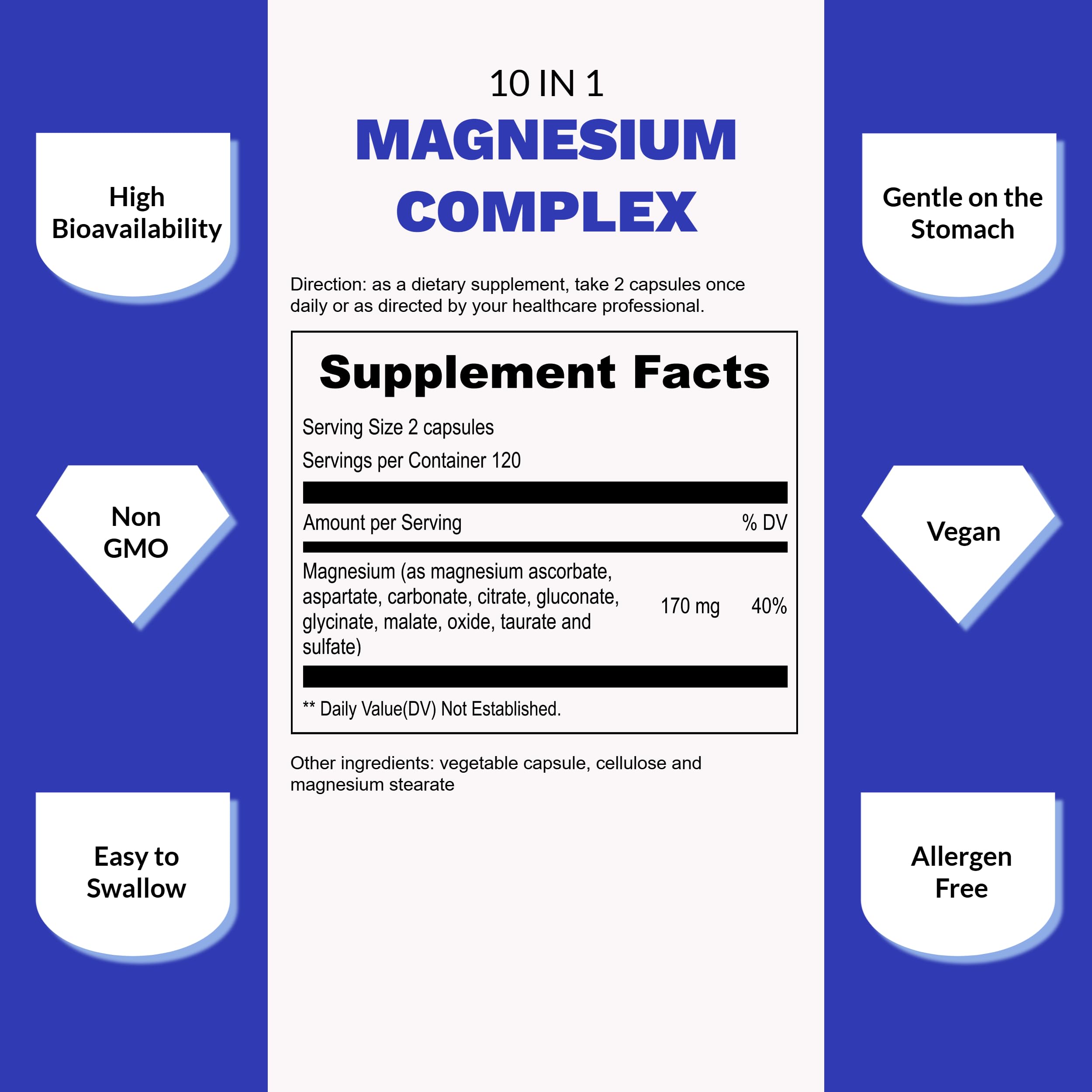 magnesium complex for overall vitality