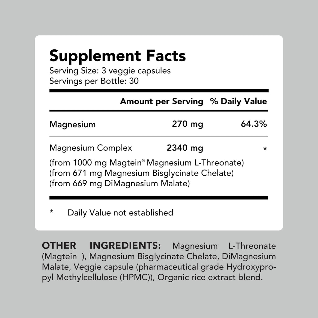 Magnesium complex for overall wellness