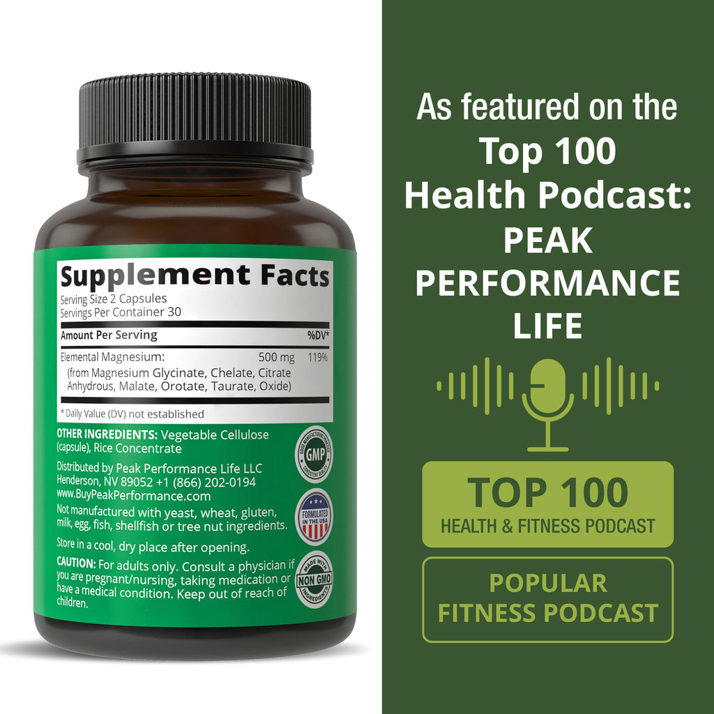 magnesium complex for overall wellness