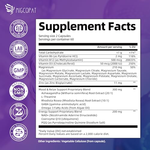 Magnesium complex for overall wellness
