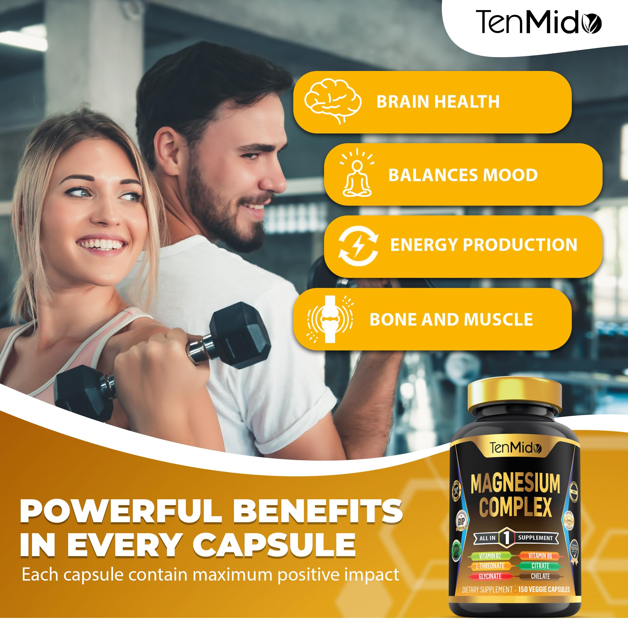 magnesium complex for stress relief