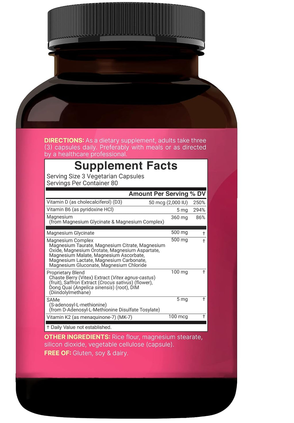 magnesium complex for stress relief