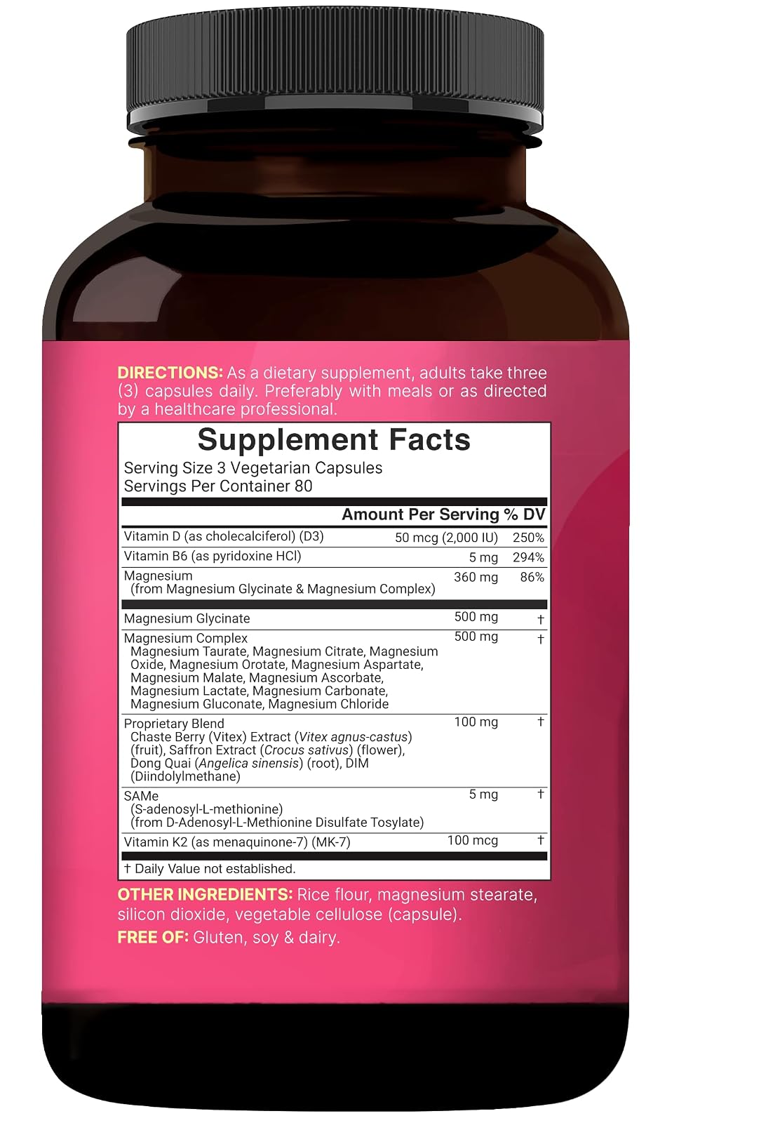 magnesium complex for stress relief