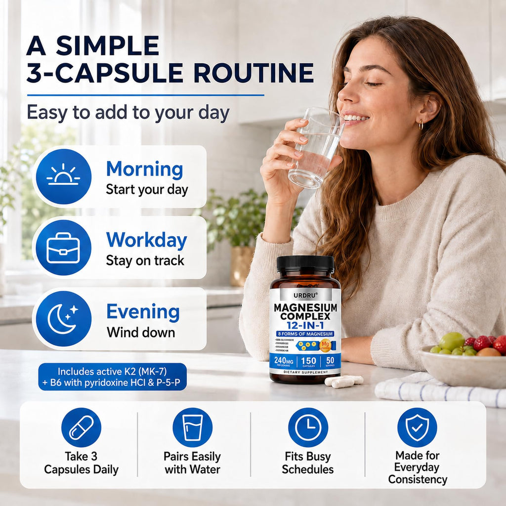 magnesium complex for stress relief