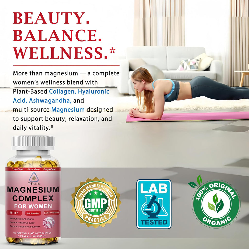 Magnesium complex for stress relief