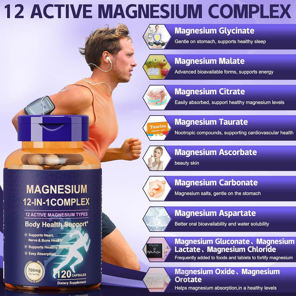magnesium complex for stress relief