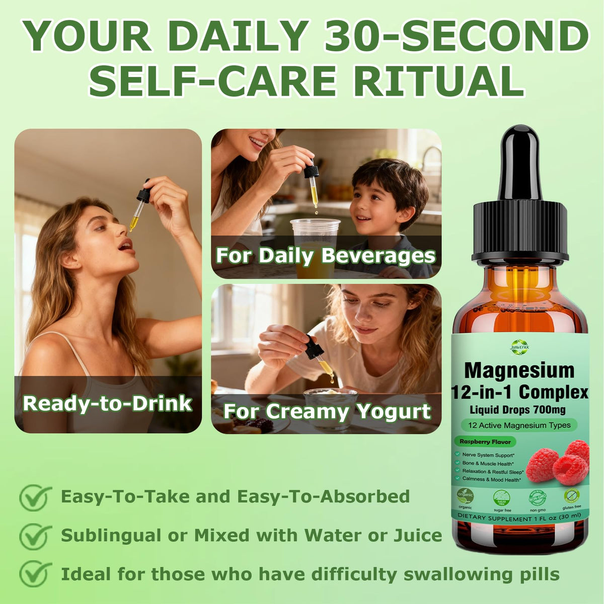 Magnesium complex for stress relief