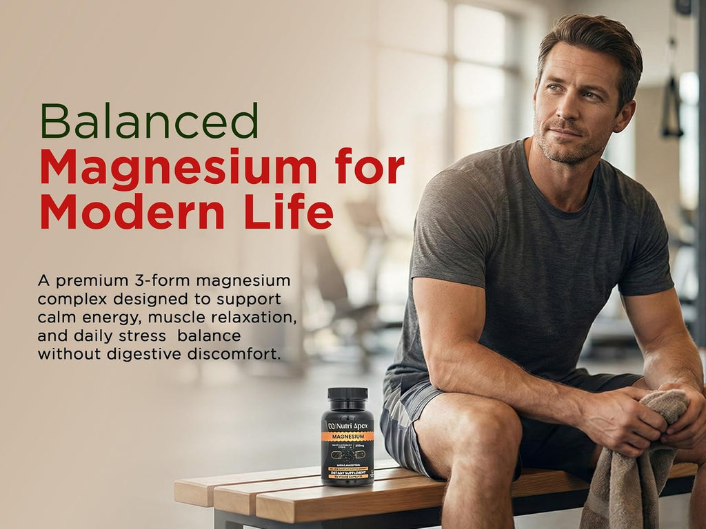 Magnesium complex for stress relief