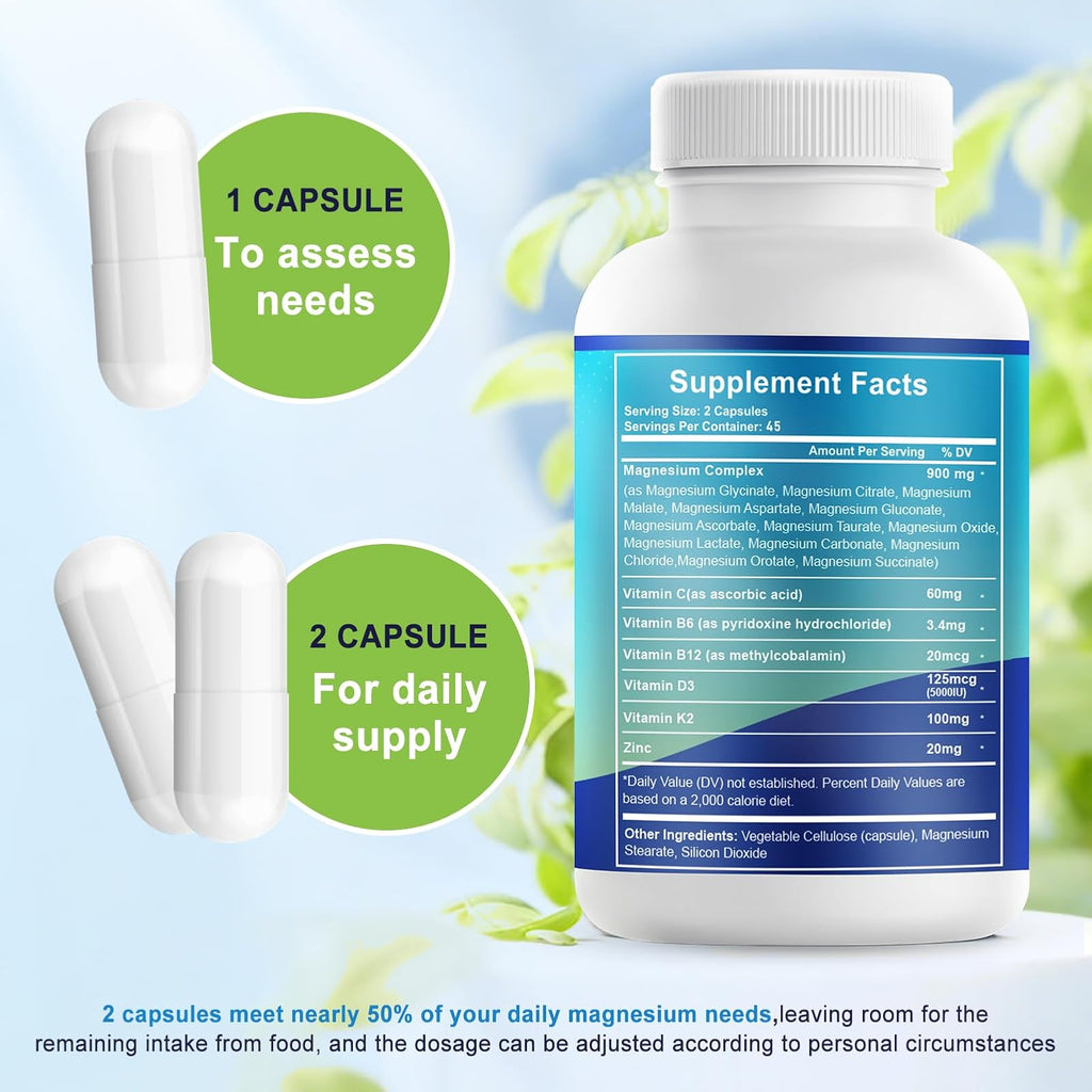 magnesium complex for stress relief