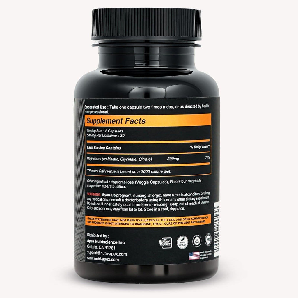 magnesium complex for stress relief
