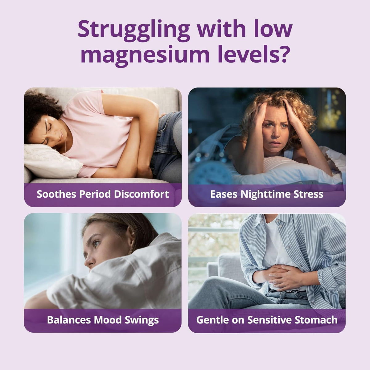 magnesium complex for stress relief