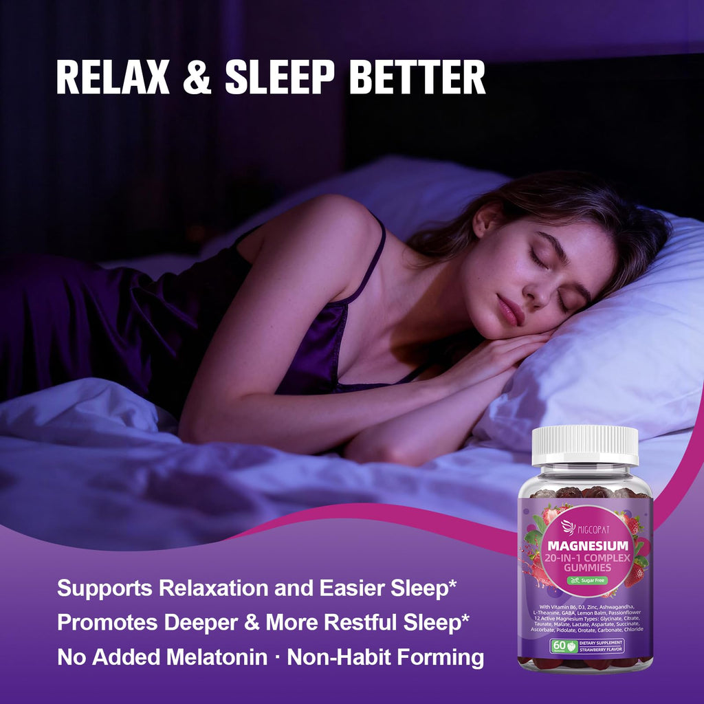 Magnesium complex for stress relief
