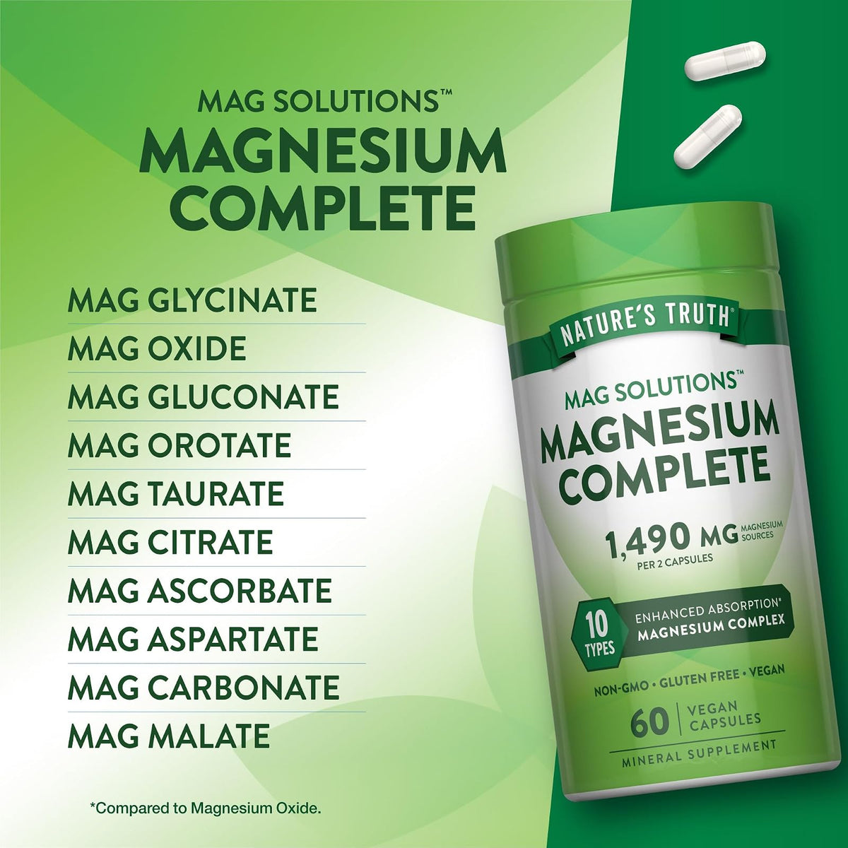 magnesium complex for stress relief