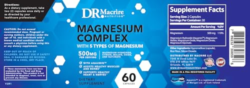 magnesium complex for stress relief