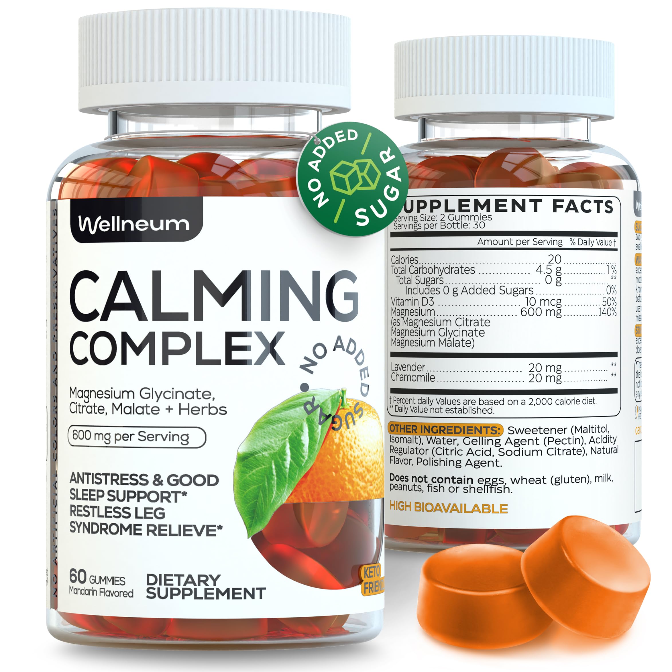 magnesium complex gummies for muscle support