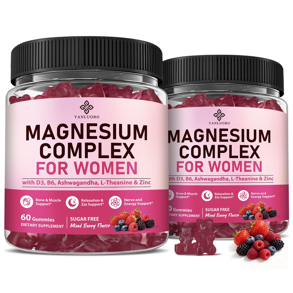 Magnesium complex gummies for relaxation