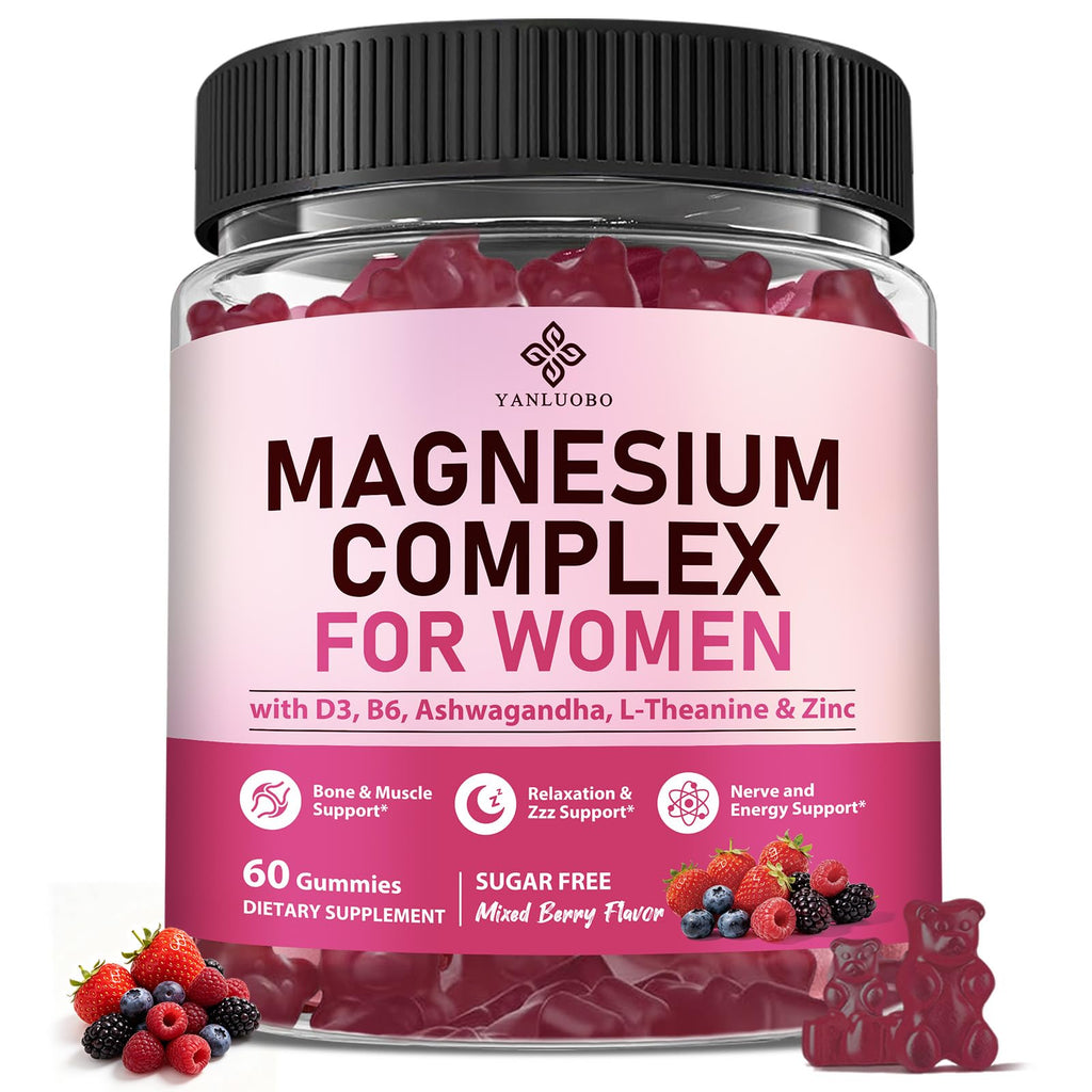 Magnesium complex gummies for relaxation