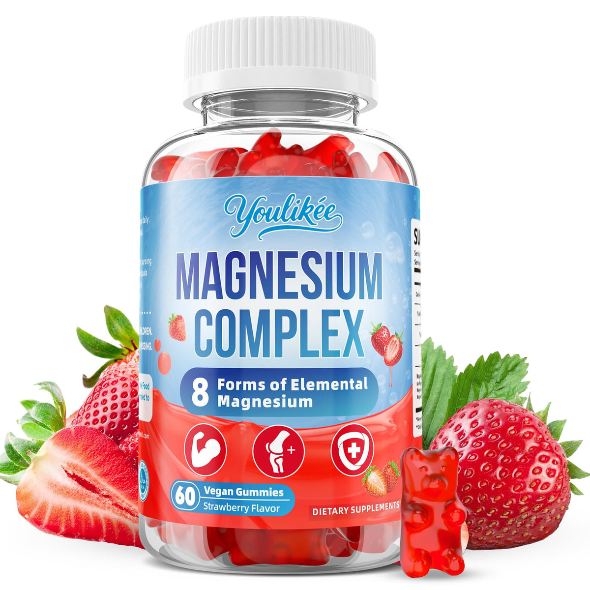 Magnesium complex gummies for relaxation