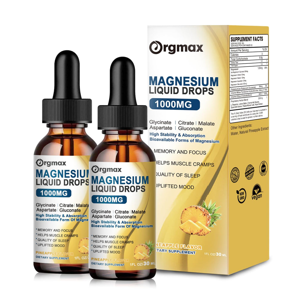 magnesium complex liquid drops