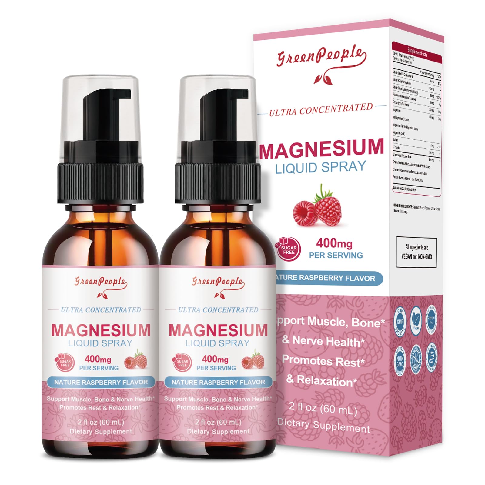 magnesium complex liquid spray