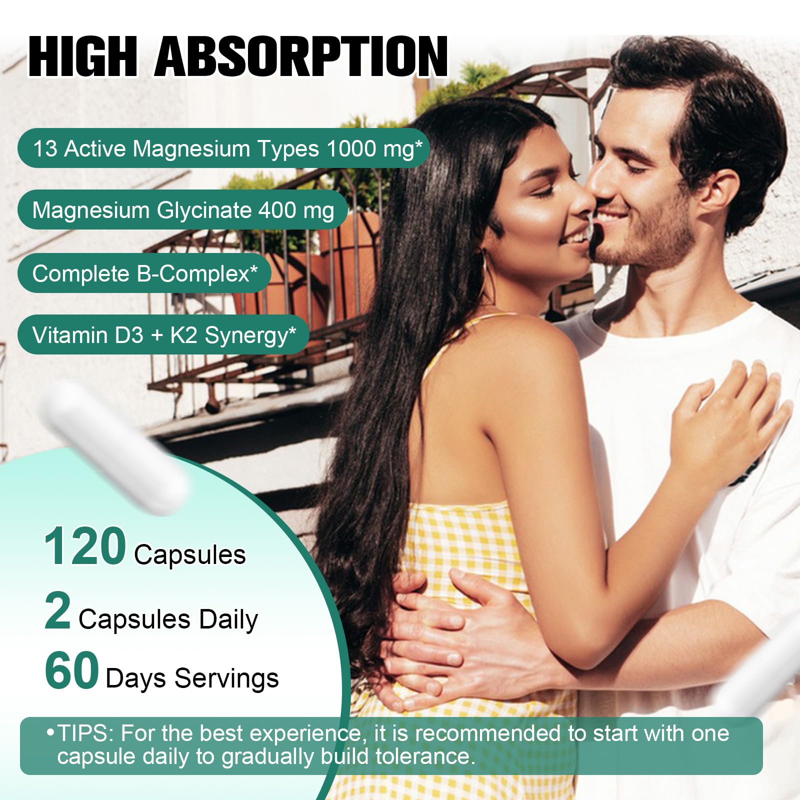 Magnesium complex supports heart health