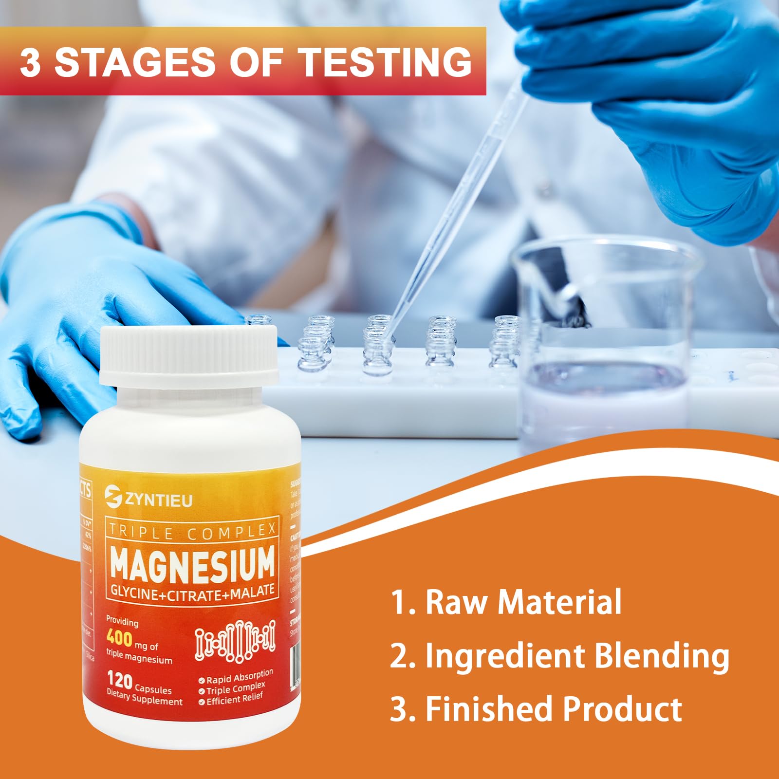Magnesium complex with B6 for vitality