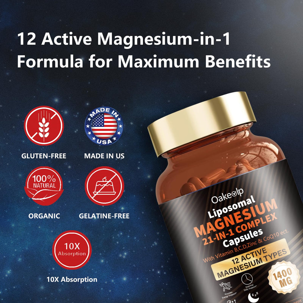 Magnesium complex with calcium and zinc