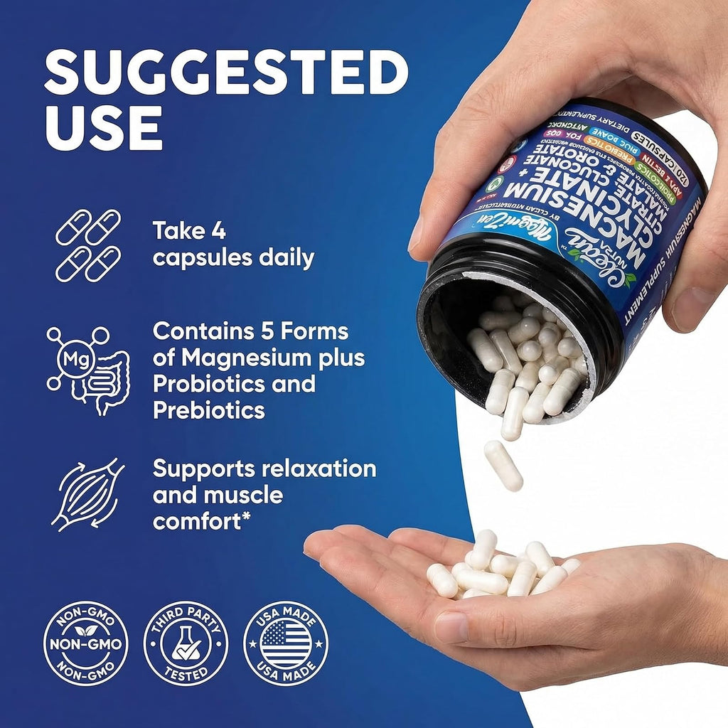magnesium complex with probiotics benefits