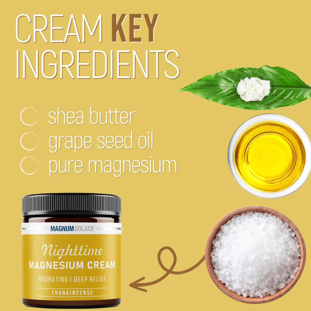 magnesium cream for chest and buttocks