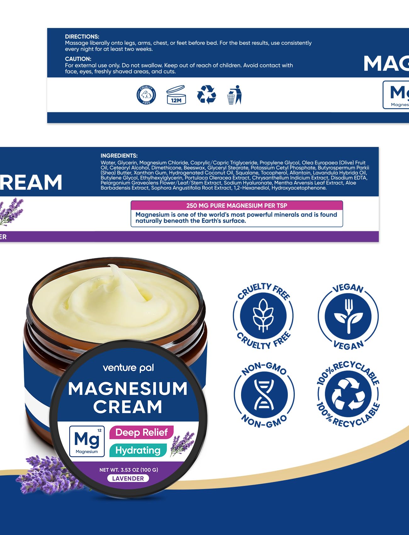 magnesium cream for deep muscle relaxation