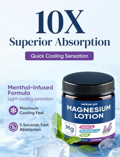 magnesium cream for muscle relaxation