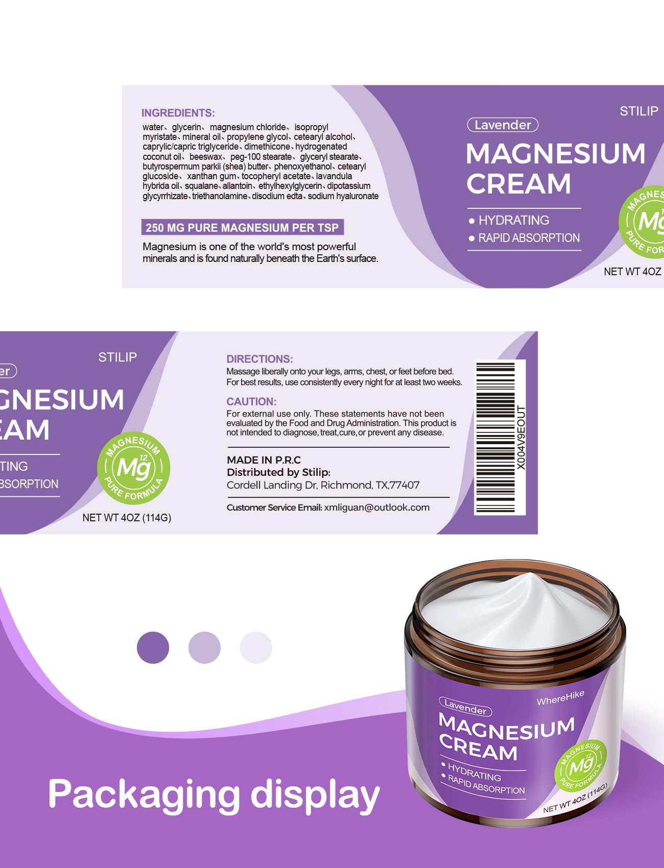 magnesium cream for muscle relief