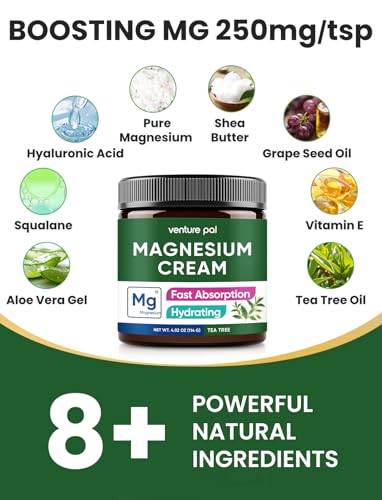 magnesium cream for stress relief and relaxation