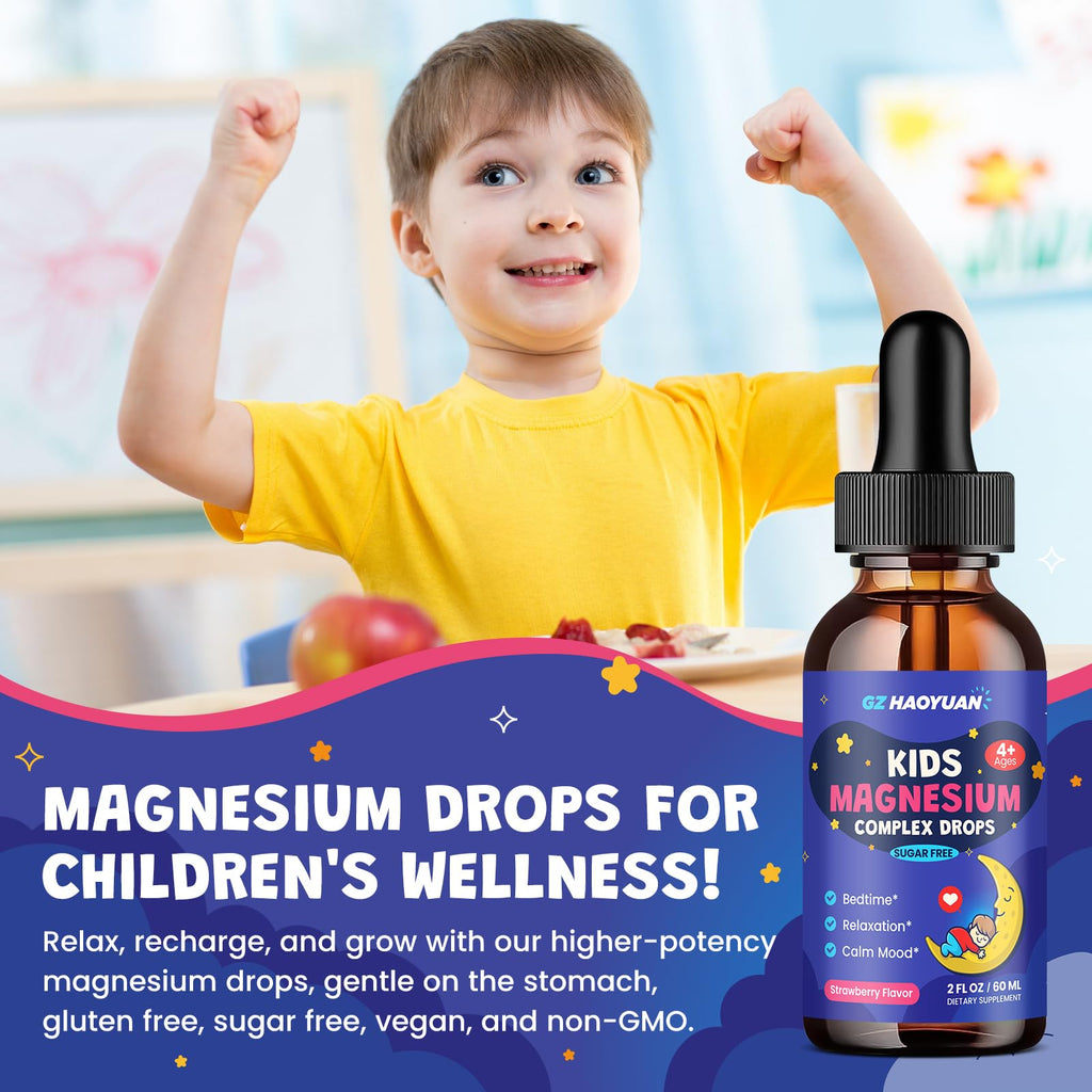 Magnesium drops for better relaxation