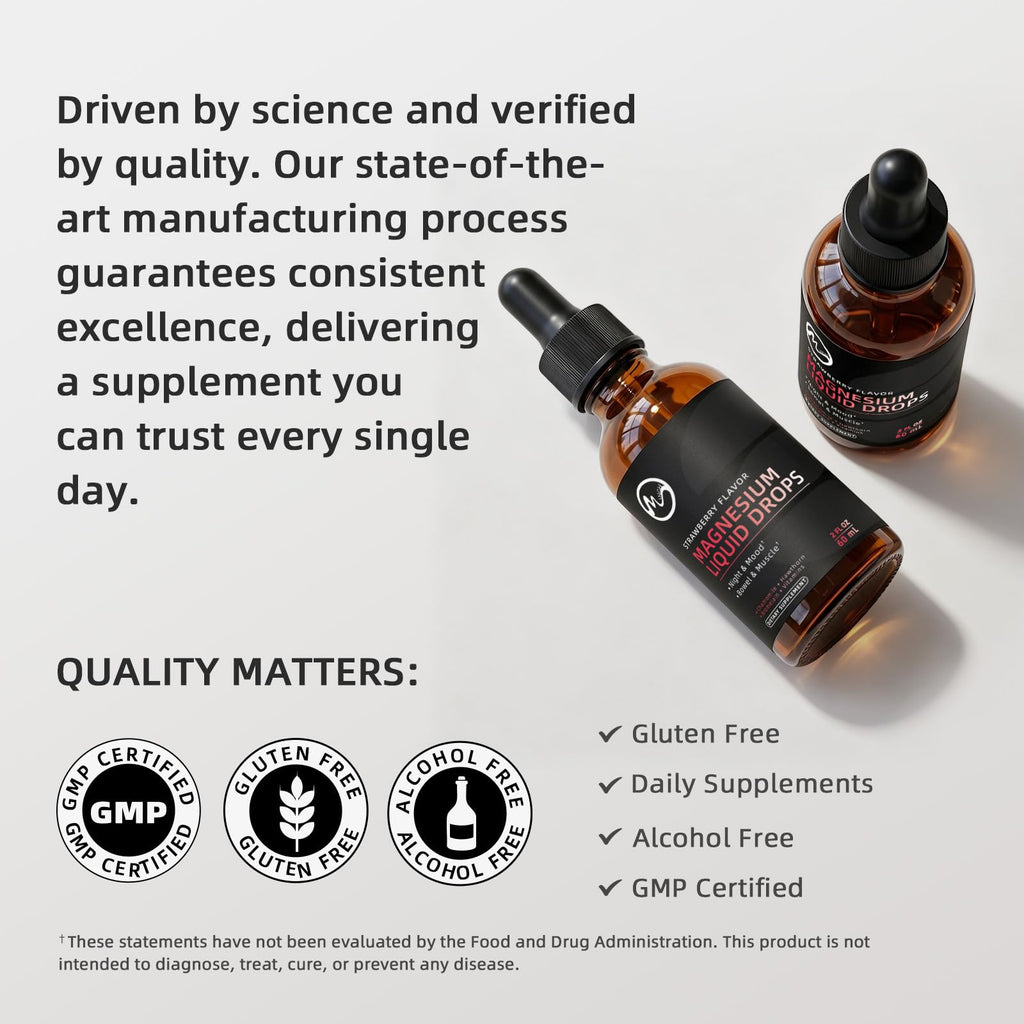 Magnesium drops for daily wellness