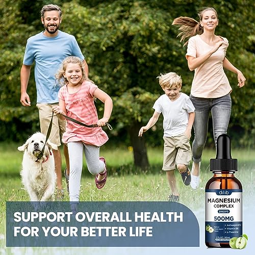 Magnesium drops for enhanced calm