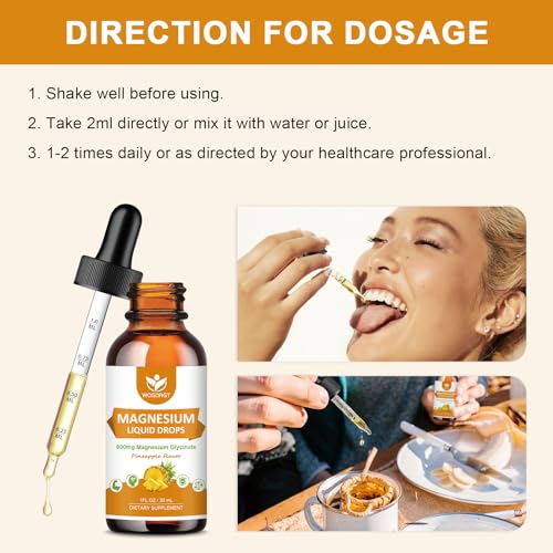 Magnesium drops for enhanced cognitive function