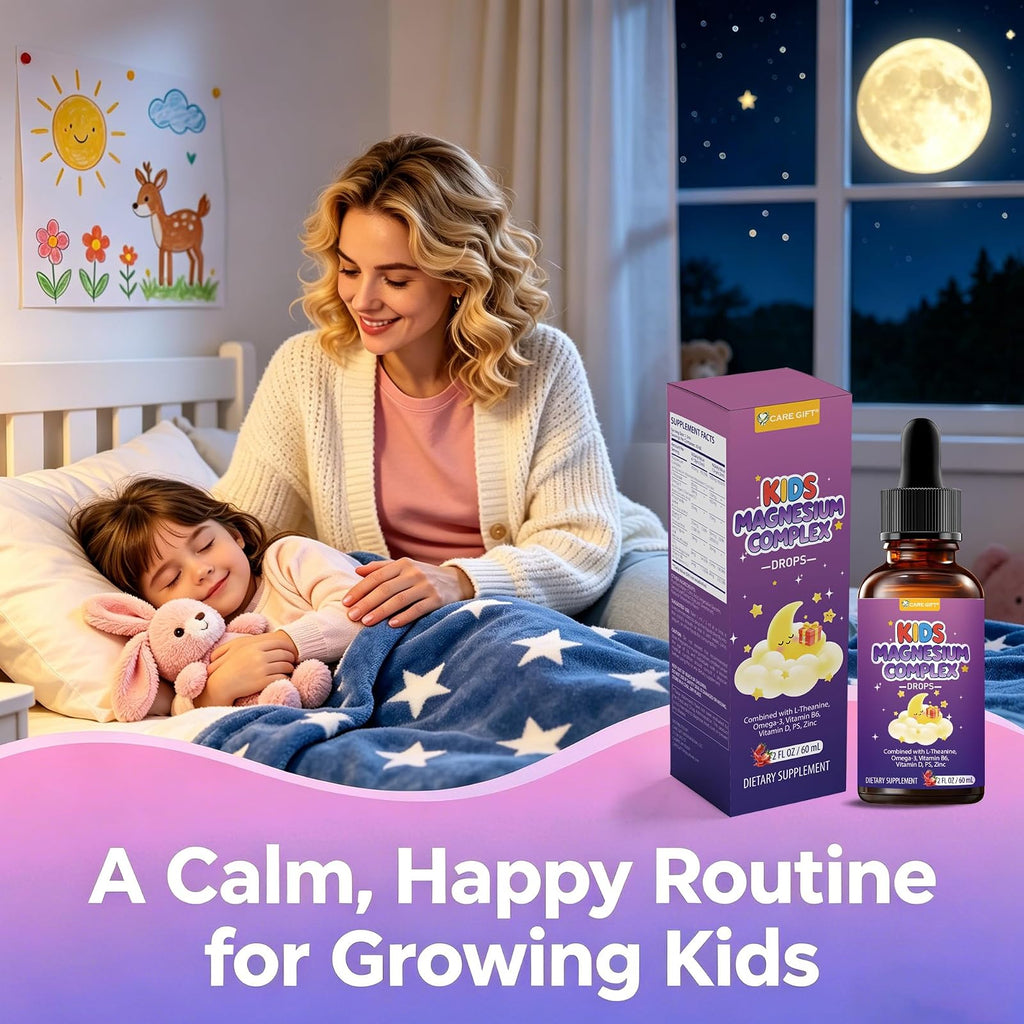 Magnesium drops for growing children