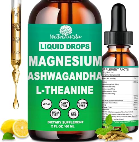 Magnesium drops for mood enhancement